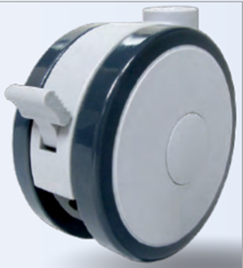 75mm Twin Wheel Caster | Apollo Caster